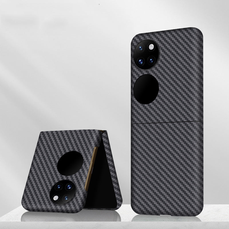 Oatsbasf Luxury Pure Carbon Fiber Case for Huawei Pocket series Smartp ...