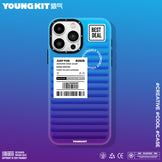 YOUNGKIT Celadon Slim Thin Matte Anti-Scratch Back Shockproof Cover Ca ...